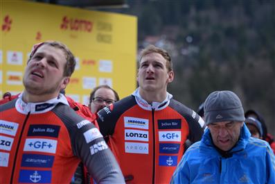 Europacup am Königssee - erster Podestplatz im 4er Bob für das Team von ...